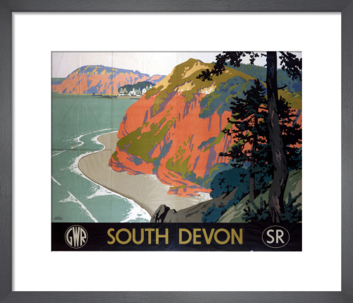 View of Appledore, North Devon, from Instow Sands Art Print by Thomas ...